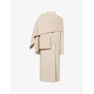 Camilla And Marc Ciro Oversized Wool-blend Coat - Beige