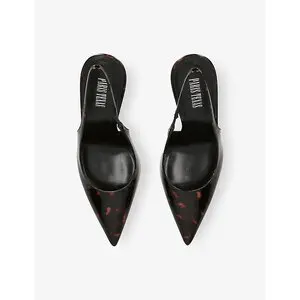 Paris Texas Lidia Slingback 105 Patent Leather Heels