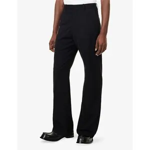 Acne Studios Palvin Wide-leg Wool Jacquard Trousers