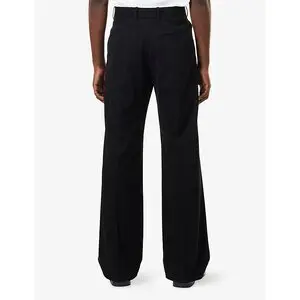 Acne Studios Palvin Wide-leg Wool Jacquard Trousers