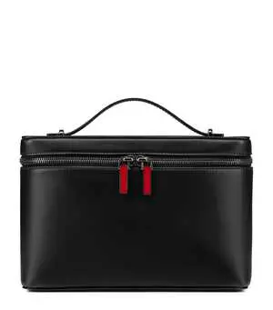 CHRISTIAN LOUBOUTIN Kypipouch Leather Crossbody Bag - Black