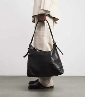 LEMAIRE Calfskin Belted Tote Bag