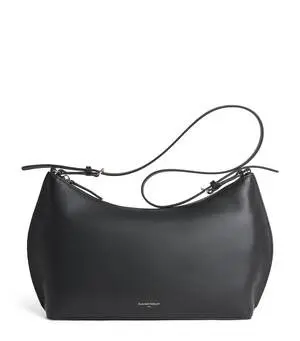 Claudie Pierlot Leather Shoulder Bag - Black