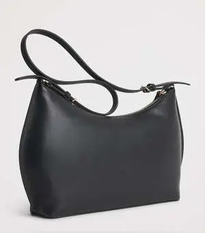 Claudie Pierlot Leather Shoulder Bag - Black