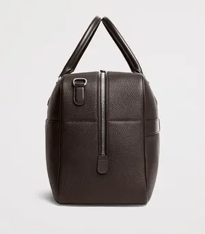 CARL FRIEDRIK Leather Granville Duffle Bag - Brown