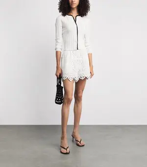 TOCCIN Pavlina Cotton Broderie Anglaise Shorts