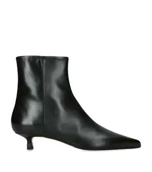 AeydĒ Leather Sofie Heeled Boots 35