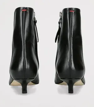 AeydĒ Leather Sofie Heeled Boots 35