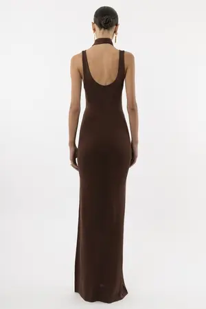 Arakii Mot Scarf Maxi Dress