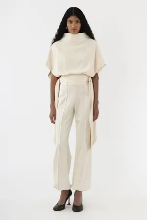 Arakii High Waist Suit Pants