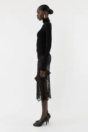Arakii Lace Midi Skirt