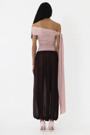 Arakii Draped Scarf Swimsuit