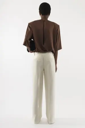 Arakii Boxy Silk Top
