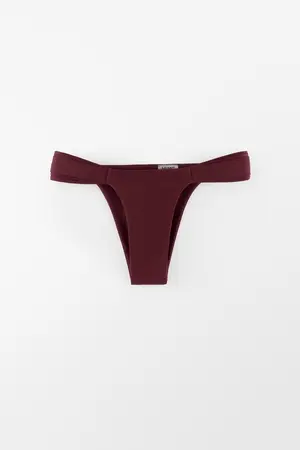 Arakii Butterfly Bikini Bottom - Burgundy