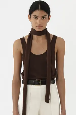 Arakii Mot Scarf Top