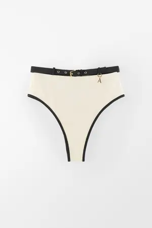 Arakii Retro High Waist Bottom - Off White