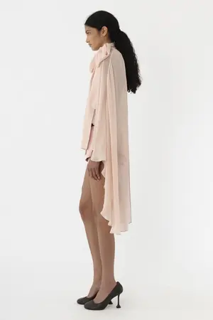 Arakii Sheer Cape Playsuit