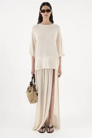 Arakii Oversized T-shirt - Cream