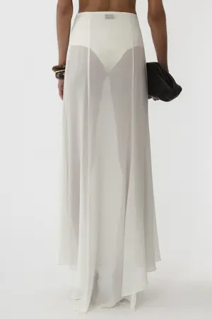 Arakii Sheer Maxi Skirt