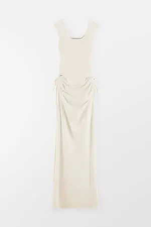 Arakii Draped Cut Out Dress