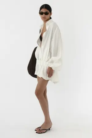 Arakii Balloon Shirt Dress
