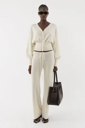 Arakii Soft Pants - Cream White