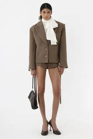 Arakii Boxy Belt Jacket