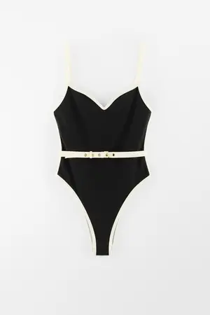 Arakii Retro Swimsuit - Black