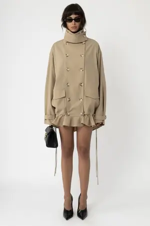Arakii Sculptural Frill Jacket