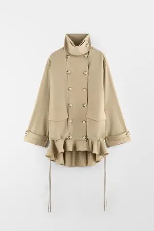 Arakii Sculptural Frill Jacket