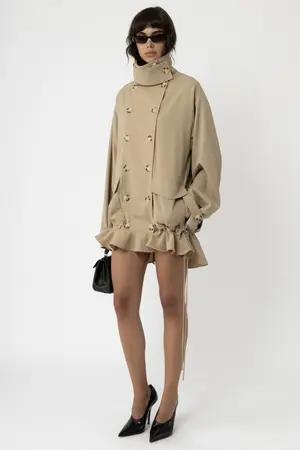 Arakii Sculptural Frill Jacket