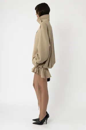 Arakii Sculptural Frill Jacket