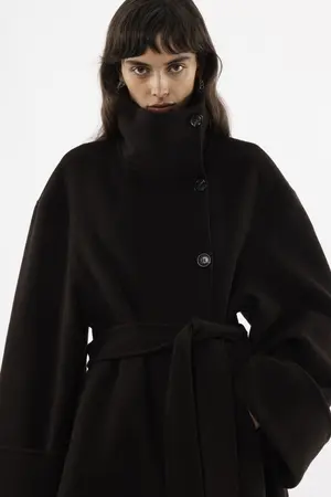 Arakii Double Faced Wool Coat