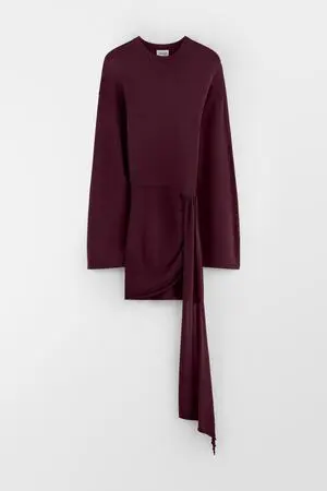 Arakii Drape Longsleeve Dress