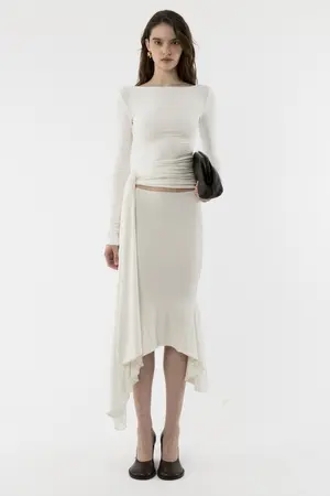 Arakii Jersey Ankle Skirt