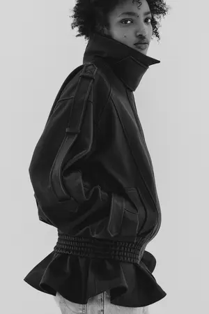 Arakii Leather Biker Jacket