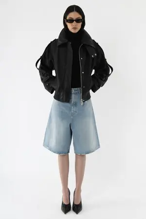 Arakii Oversized Bermuda Light Wash Shorts
