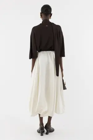 Arakii Balloon Midi Skirt