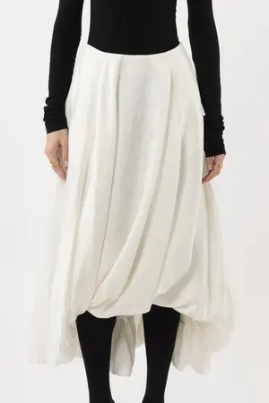 Arakii Balloon Midi Skirt