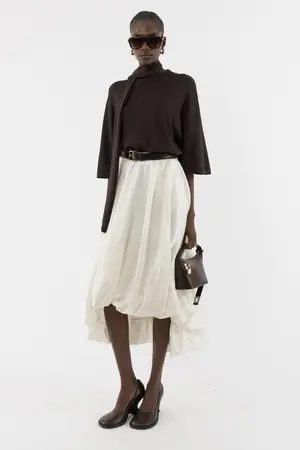 Arakii Balloon Midi Skirt