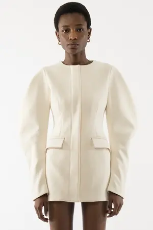 Arakii Sculpted Blazer Dress