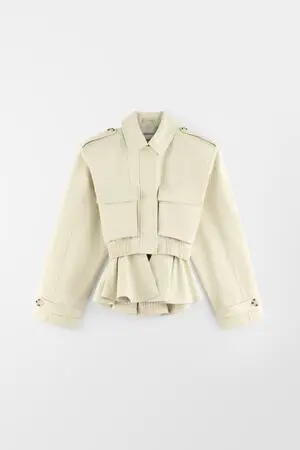 Arakii Cropped Cotton Jacket