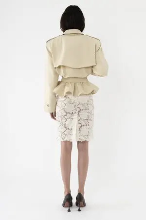 Arakii Cropped Cotton Jacket