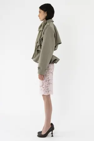 Arakii Cropped Cotton Jacket