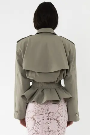 Arakii Cropped Cotton Jacket