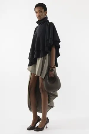 Arakii Spiral Skirt - Greige