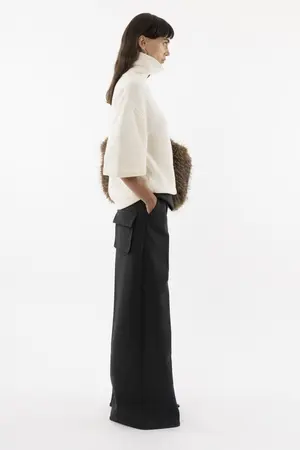 Arakii Knitted Turtleneck T-shirt