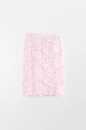 Arakii Lace Pencil Skirt