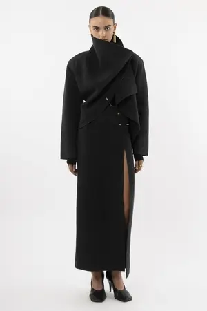 Arakii Asymmetric Pin Blazer