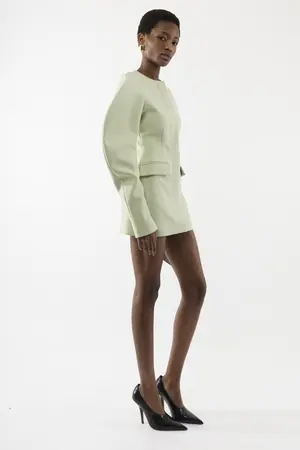Arakii Sculpted Blazer Dress